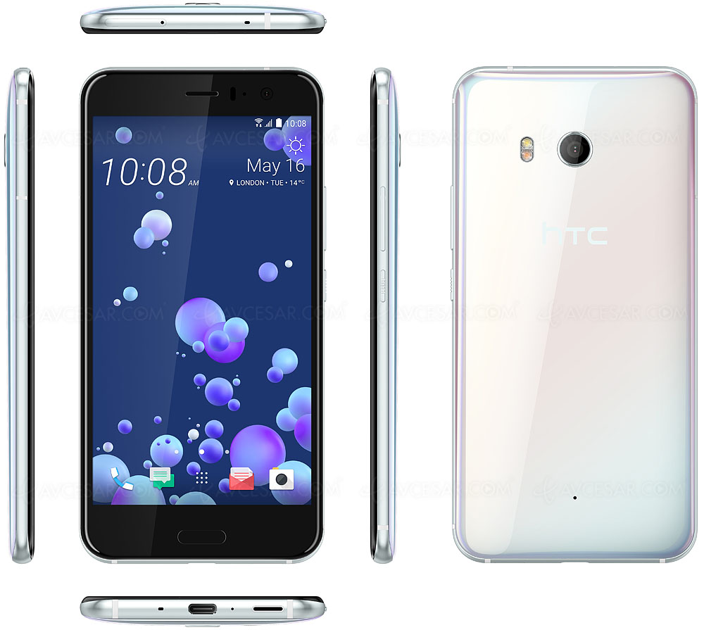 HTC U11, smartphone à pression et haut de gamme (Snapdragon 835)